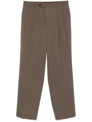 Auralee Pleated Wool Trousers