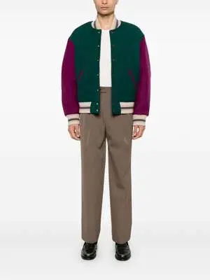 Auralee Pleated Wool Trousers