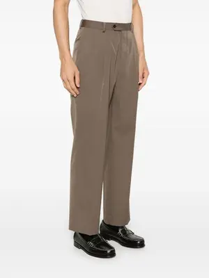 Auralee Pleated Wool Trousers