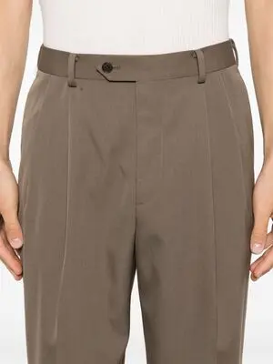Auralee Pleated Wool Trousers