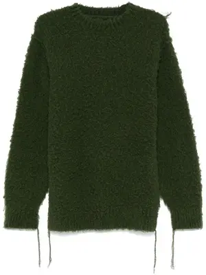 Sacai Pilled Sweater - Green
