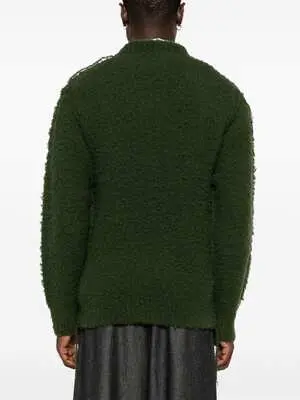 Sacai Pilled Sweater - Green