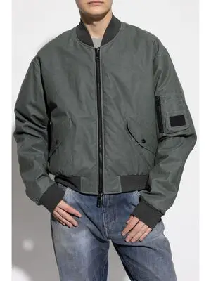 Dolce & Gabbana Classic Flight Bomber Jacket - Grey