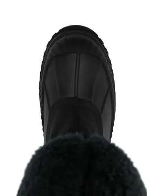 GANNI Faux-shearling-trim Boots