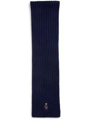Polo Ralph Lauren Teddy Bear Scarf - Blue