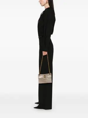 Kurt Geiger Mini Kensington Crystal-embellished Crossbody Bag - Gold