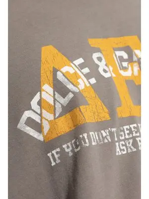 Dolce & Gabbana Logo-print Cotton T-shirt