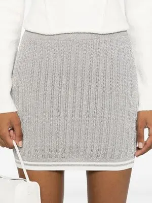 Casablanca Knitted Mini Skirt