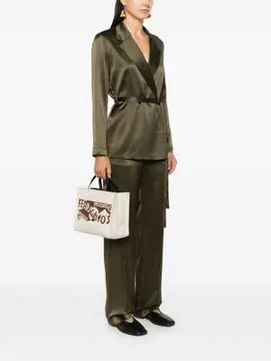 FERRAGAMO Logo Tote Bag
