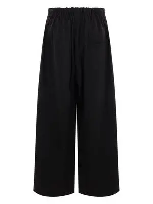 QUIRA Oversized Wide-leg Trousers