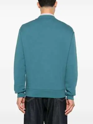 Maison Kitsuné Bold Fox Head Patch Sweatshirt - Blue