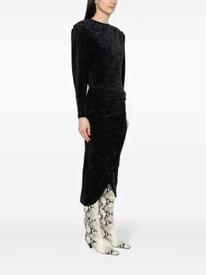 MARANT ETOILE Hadley Velvet Dress
