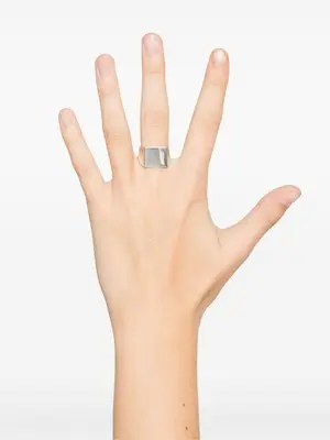 WOUTERS & HENDRIX Square Signet Ring - Silver