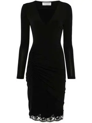 ERMANNO FIRENZE Ruched Midi Dress
