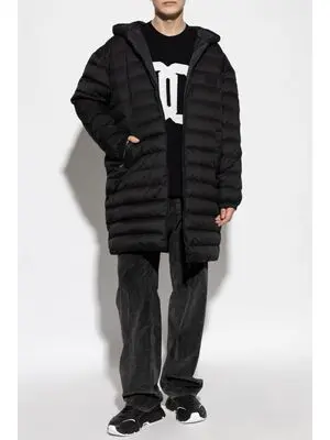 Dolce & Gabbana Hooded Padded Coat