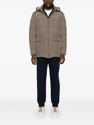 Corneliani Hooded Puffer Jacket