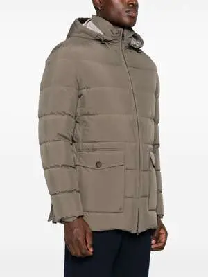 Corneliani Hooded Puffer Jacket