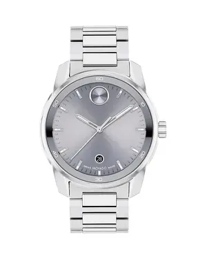 Movado Silver Tone Watches For Men