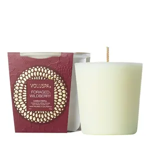 Voluspa Foraged Wildberry Classic Candle Refill, 9 Oz - No Color