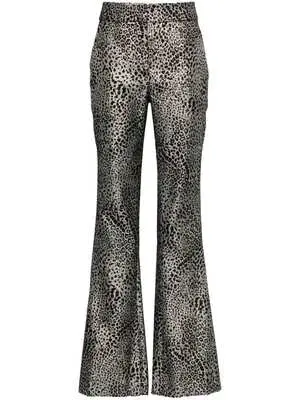 GENNY Animalier Lurex Trousers