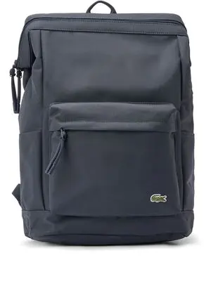 Lacoste Logo-patch Backpack - Blue