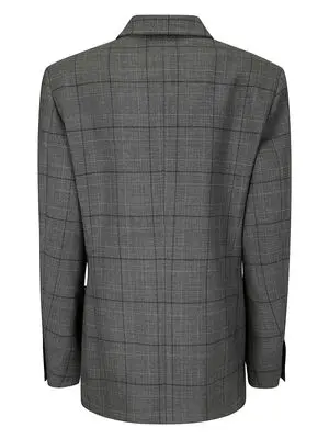 Coperni Plaid-check Pattern Blazer