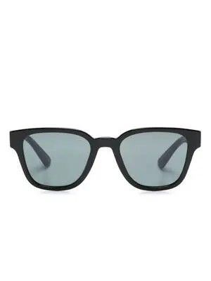 Prada Acetate Square Frame Sunglasses - Black
