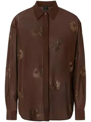 Pinko Straight Hem Shirts For Women