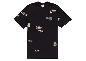 Supreme Upset Tee Shirt - Black