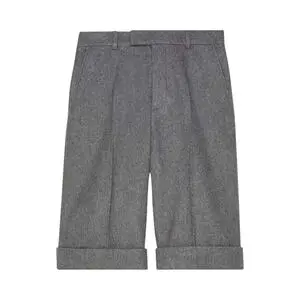 Gucci Melange Cloth Shorts - Grey