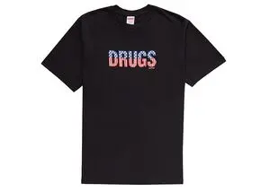 Supreme Drugs Tee Shirt - Black