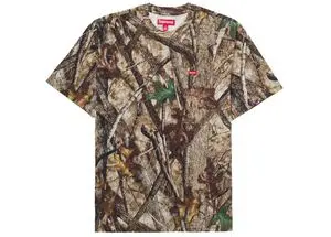 Supreme Small Box Tee Shirt - Truetimber Htc Fall Camo