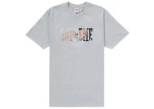 Supreme Tera Patrick Collegiate Tee Shirt - Ash Grey