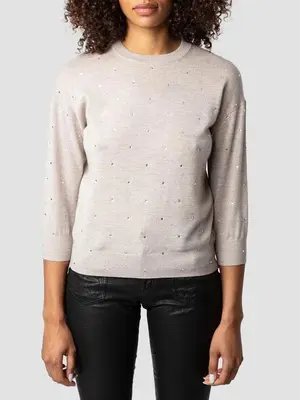 Zadig&Voltaire Kansy We Strass Wool Sweater