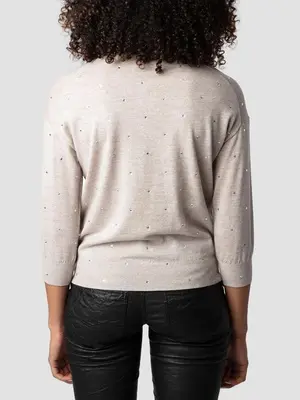 Zadig&Voltaire Kansy We Strass Wool Sweater