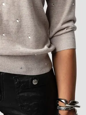 Zadig&Voltaire Kansy We Strass Wool Sweater