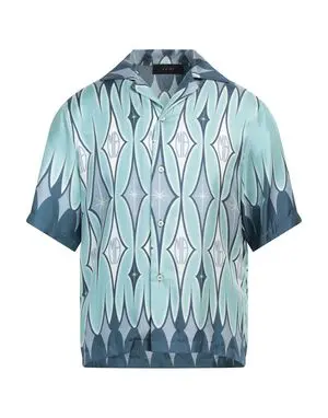 Amiri Shirt Size Silk - Blue