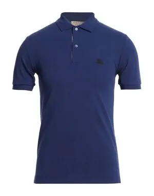 Burberry Polo Shirt Size Cotton, Elastane - Blue