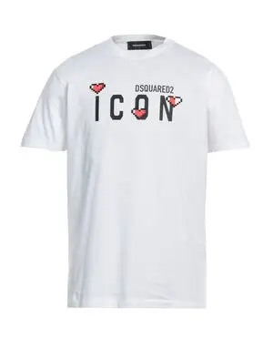 Dsquared2 T-shirt Size Cotton - White