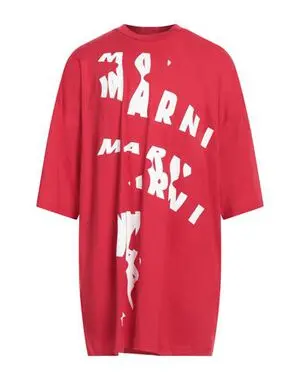 Marni T-shirt Size Organic Cotton - Red