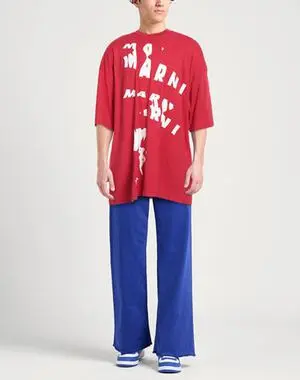 Marni T-shirt Size Organic Cotton - Red