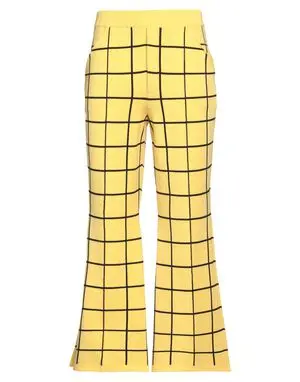 Marni Checked Flared Leg Pants