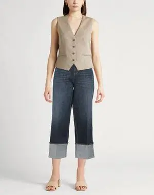 Emporio Armani Wide-leg High-waisted Jeans