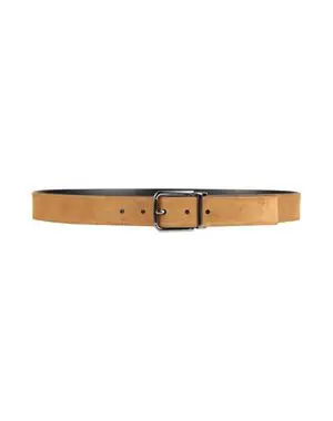 Dolce & Gabbana Calfskin Belt - Beige