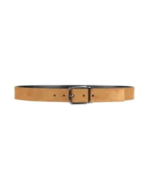 Dolce & Gabbana Calfskin Belt - Beige