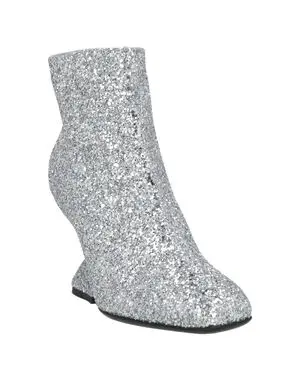 FERRAGAMO Sal 85 Glt Leather Ankle Boots