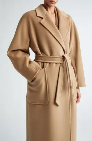 Max Mara Locri Wool & Cashmere Belted Coat