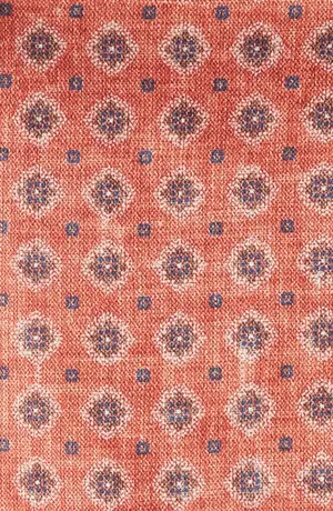 Nordstrom Diamond Medallion Silk Pocket Square
