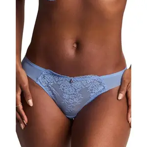 ADORE ME Bonnie Thong Panties Medium Blue