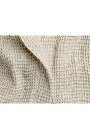 PARACHUTE Gender Inclusive Waffle Knit Cotton Robe - Tan